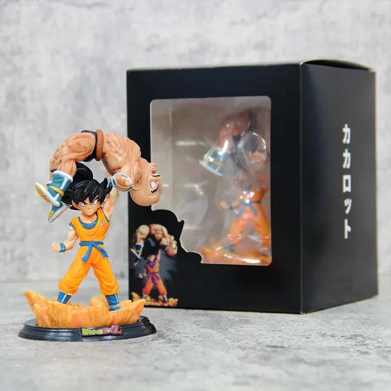 12cm Anime Dragon Ball Z Sun Wukong vs. Naba Gk Mobile Doll Statue ...