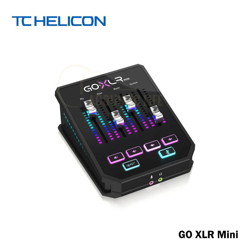 TC Helicon Go XLR Mini USB interface de áudio, Livestreamer, on line ...