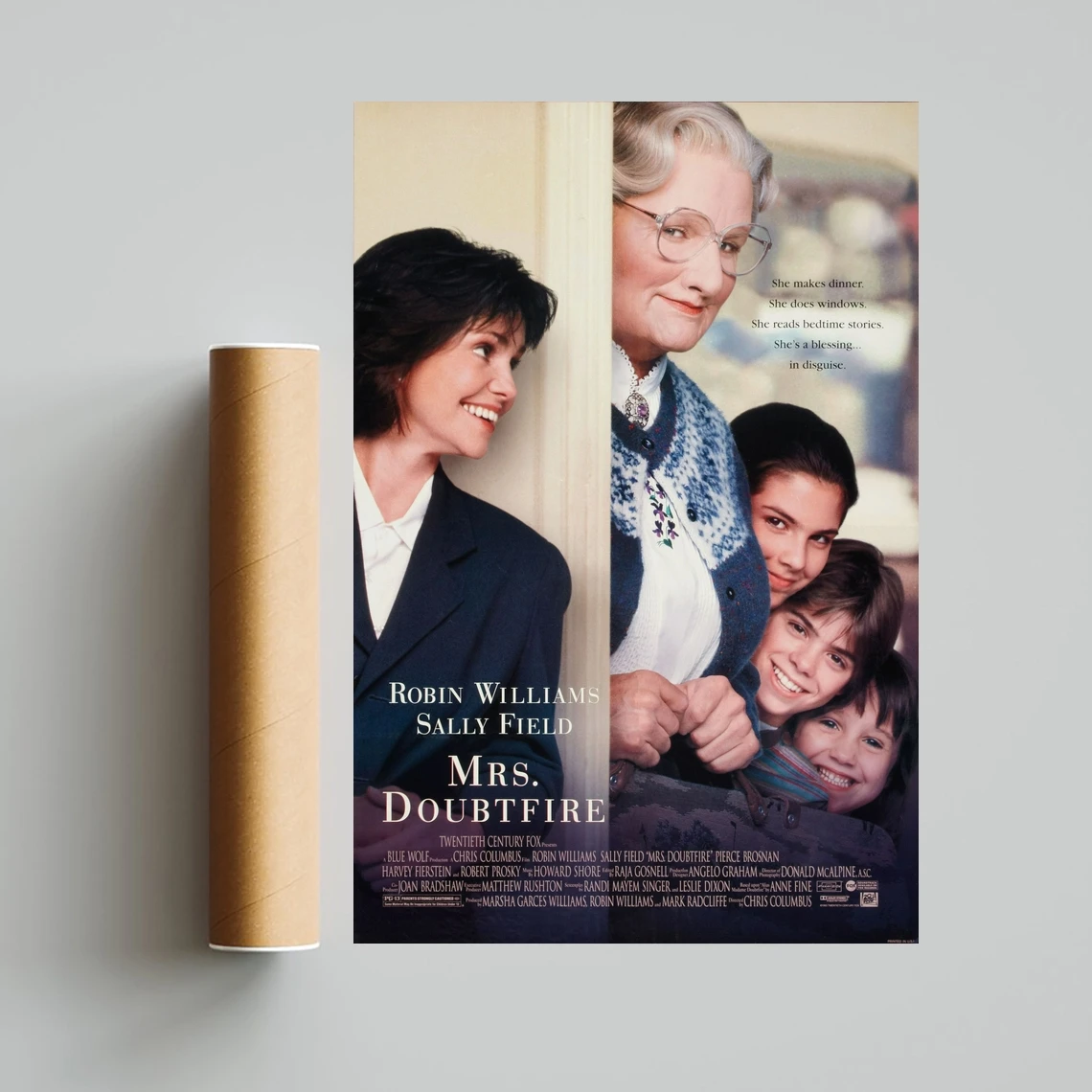Mrs Doubtfire Movie Poster