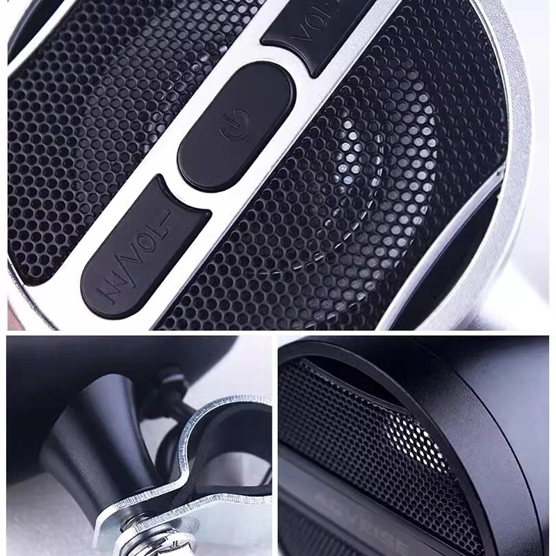 MT473 Motorcycle Audio Subwoofer Waterproof With Bluetooth Multi ...