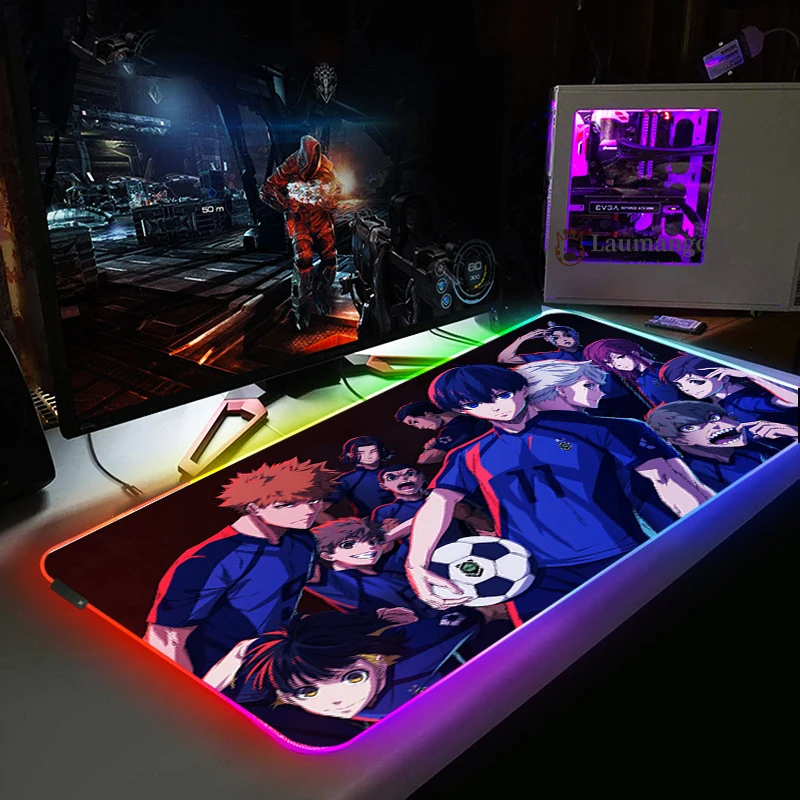 Bluelock Rgb Mouse Pad Back Light Xxl Gaming Led Mousepad Gamer ...
