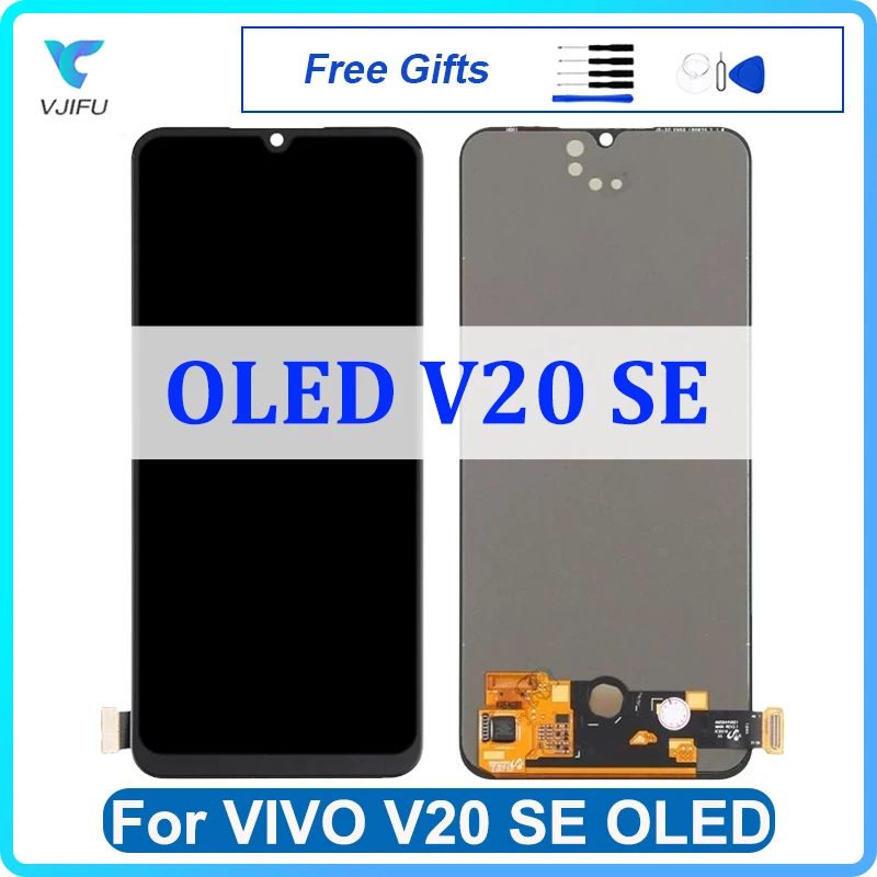 6.44'' OLED For Vivo V20 SE LCD V2022 V2023 V2024 V2025 Display Touch ...