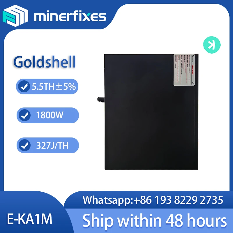 Brand-New-Goldshell-E-KA1M-BOX-EKA1M-5T-Kaspa-Miner-Crypto-KAS-Mining ...