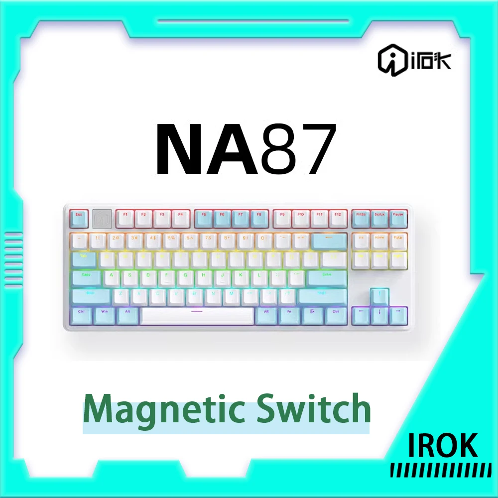Irok-Na87-Keyboard-87keys-Wired-Magnetic-Switch-Hotswap-E-Sports ...