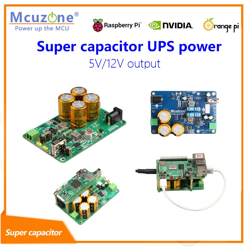 Super capacitor based UPS power for Raspberry Pi and embedded system,7 ...