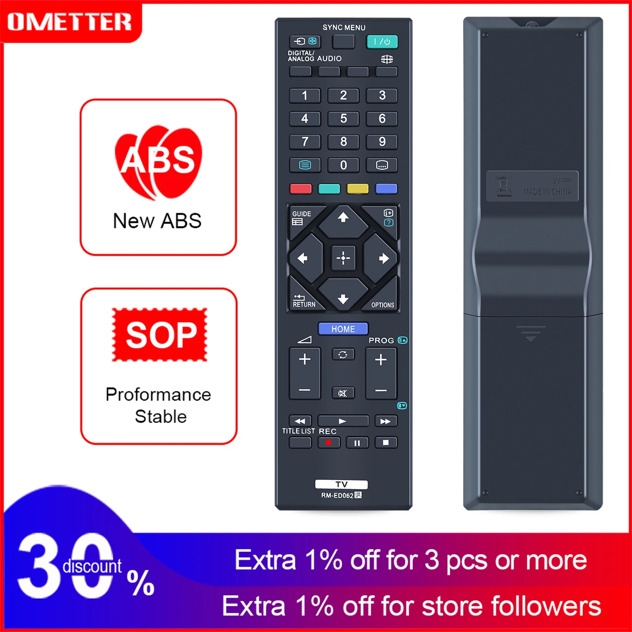 Remote Control Tv Sony Rm Ed062 | Tv Remote Control Sony Rm Ed044 - New ...
