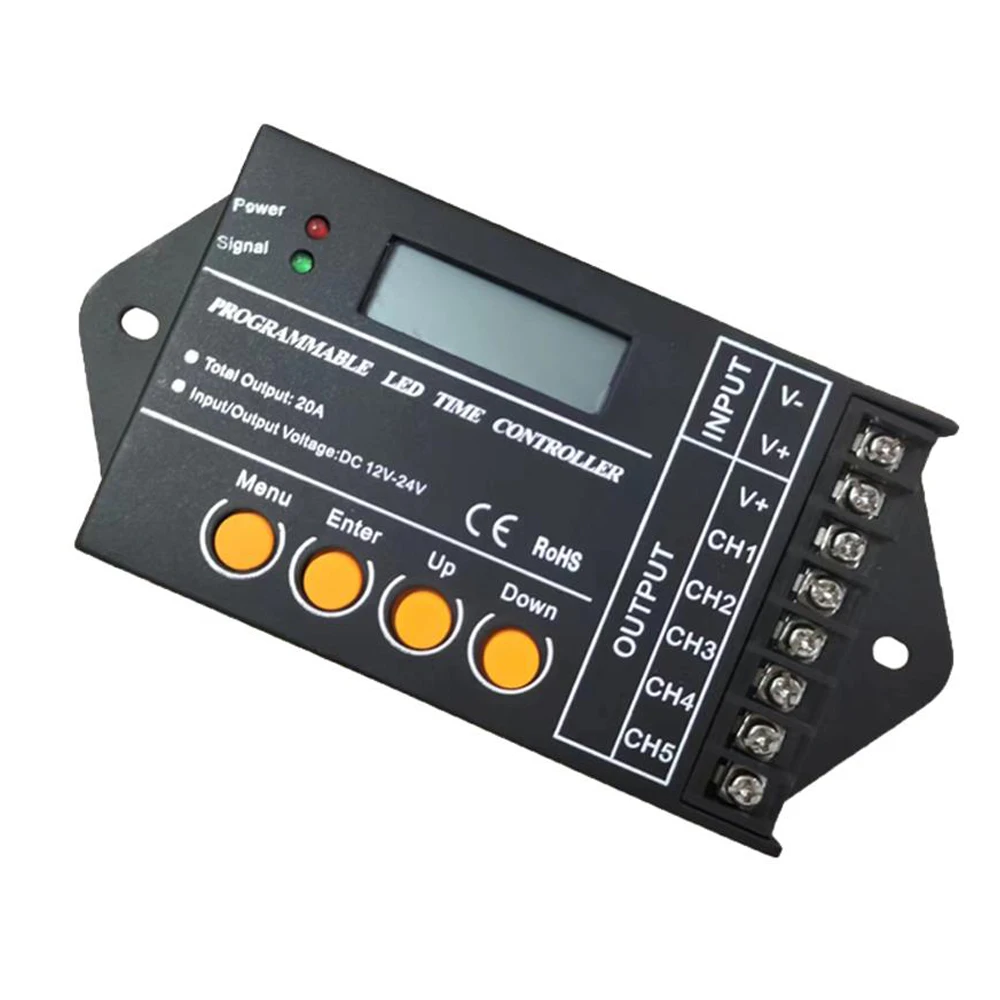 Time-programable-RGB-LED-strip-Controller-TC420SJ-TC420-update-DC12V ...