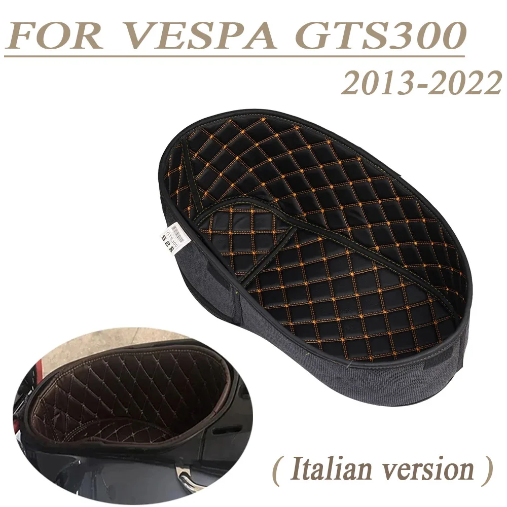 For-Vespa-GTS-300-GTS300-Seat-Bucket-Box-Storage-Mat-Trunk-Protector ...