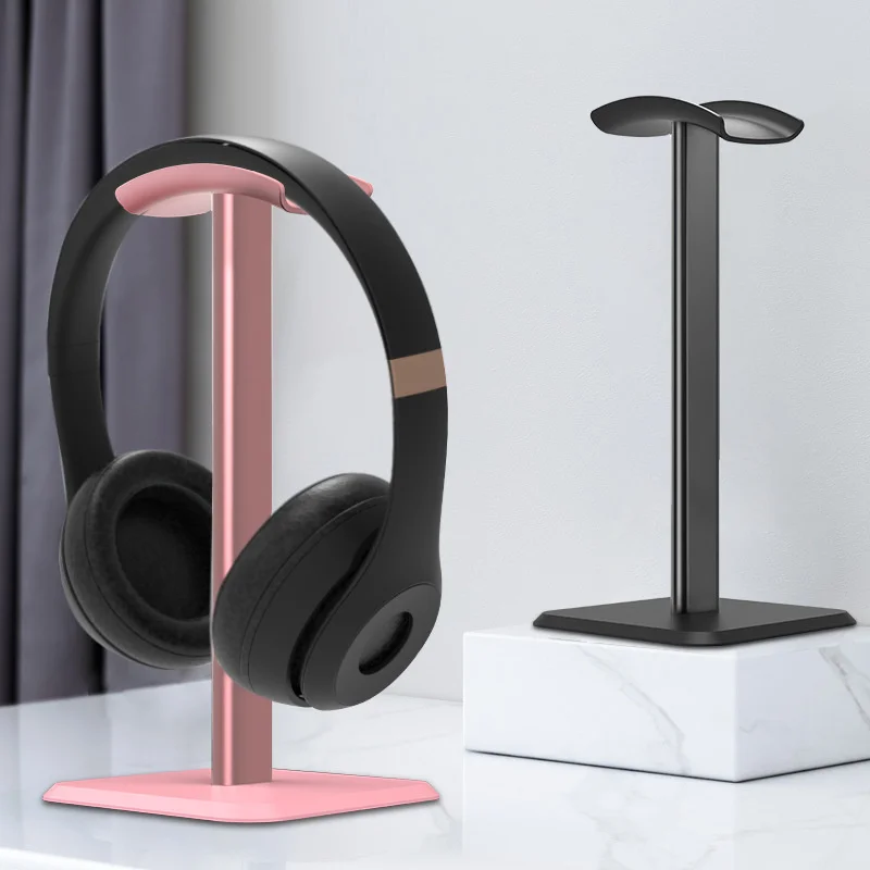 Headphone-Stand-Headset-Holder-Earphone-Stand-With-Aluminum-Supporting ...