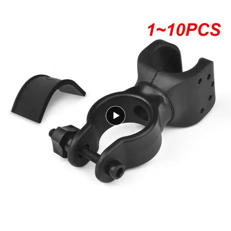 1-10PCS-Bike-Cycling-Light-Front-Stand-Mounts-Bracket-Clamp-Lamp-Holder ...