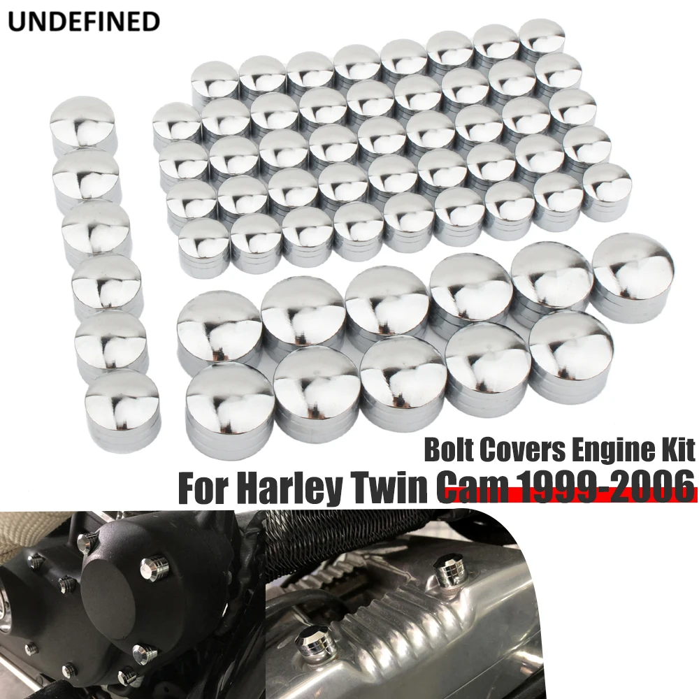Bolt Covers Engine Head Bolts Toppers Caps Kit For Twin Cam Touring ...