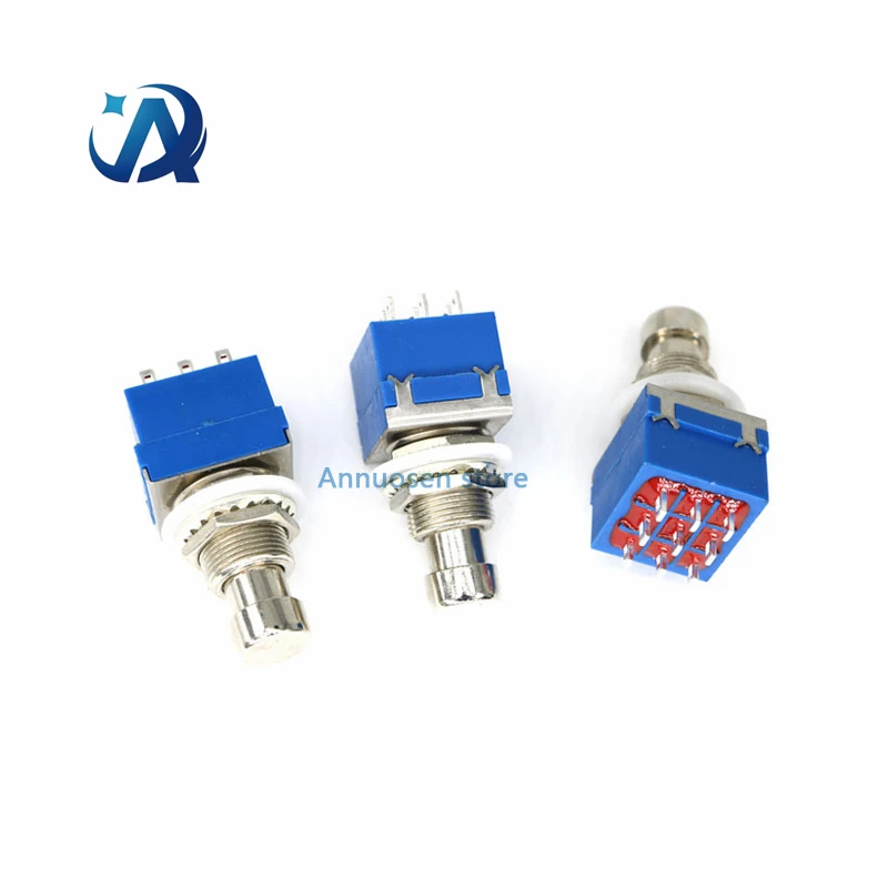 Caja-de-Pedal-de-Metal-True-Bypass-3PDT-de-9-pines-10-piezas-nuevo-y ...