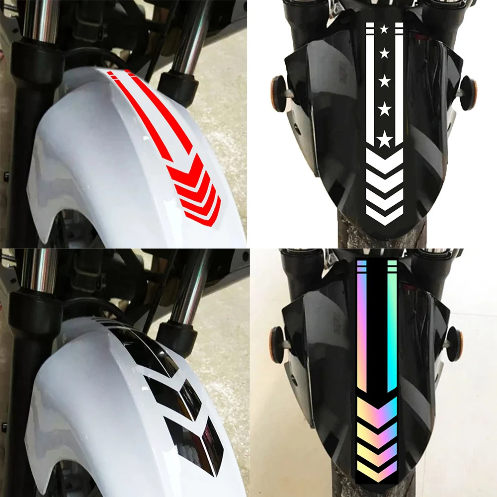 Motorcycel-Fender-Stripe-Vinyl-Sticker-Motor-Body-Star-and-Arrow ...