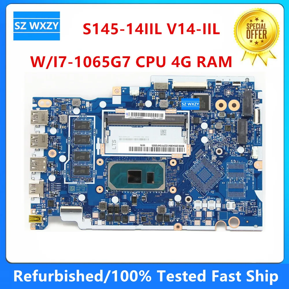 For-Lenovo-S145-14IIL-V14-IIL-Laptop-Motherboard-With-SRG0N-I7-1065G7 ...
