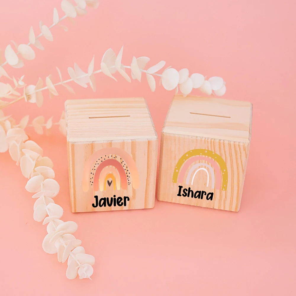 Custom-Baby-Rainbow-Money-Box-Wooden-Name-Piggy-Bank-for-Girls-and-Boys ...