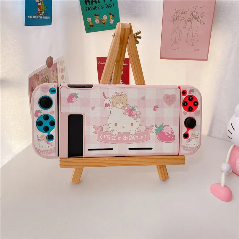 Sanrio-Hello-Kitty-Soft-TPU-Protective-Case-for-Nintendo-Switch-NS-Joy ...