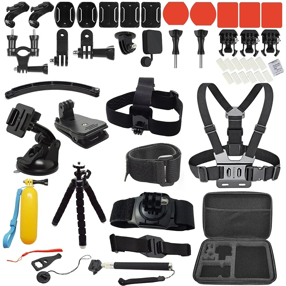 Sports-Video-Camera-Accessories-Action-Camera-Kit-Chest-Strap-Head ...