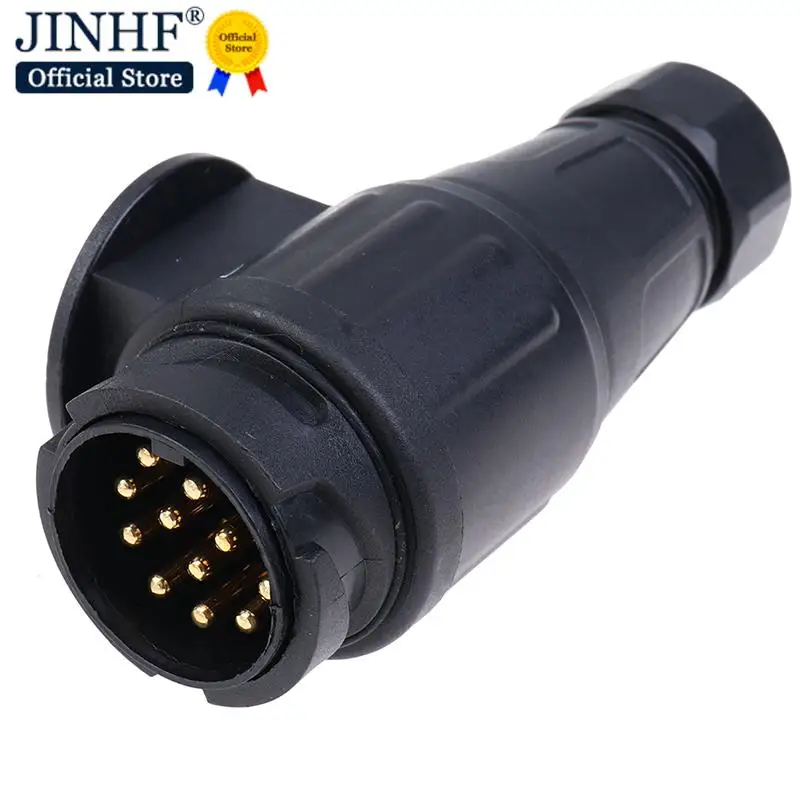 1pc-12V-13-Pin-Trailer-Plug-Waterproof-Trailer-13-Pole-Electrical ...