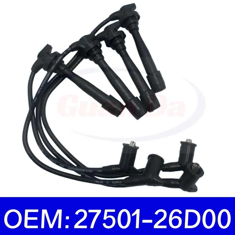 27501-26D00-Car-Ignition-Wire-Spark-Plug-Wire-Spark-Plug-Cable-Set-For ...