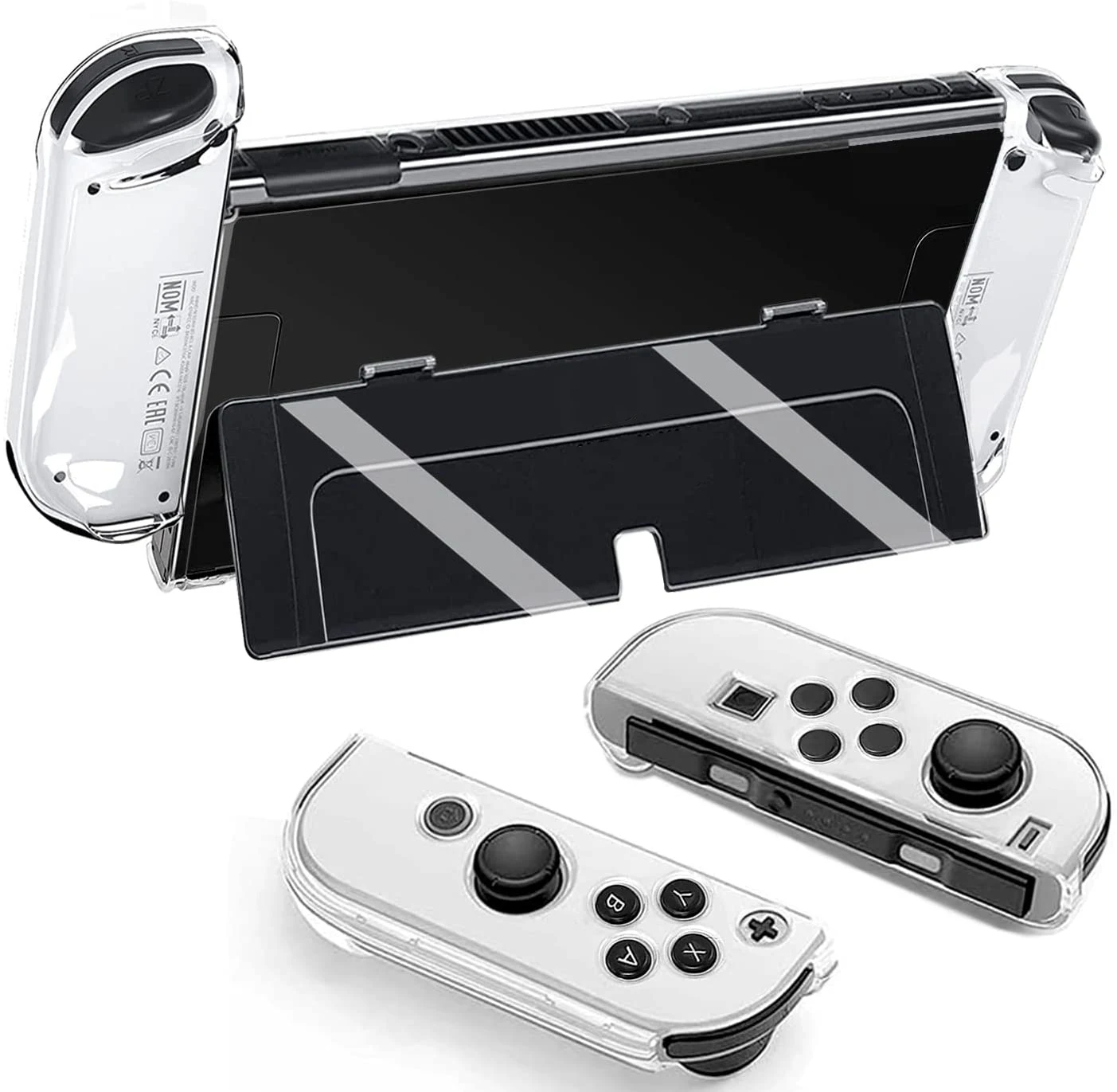 Clear Case Crystal Protect Shell For Nintendo Switch OLED Transparent ...