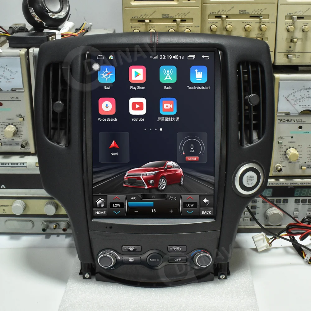 12.1 Inch 8g+128gb Radio 2din Android For Nissan 350z 370z 2008-2019 ...