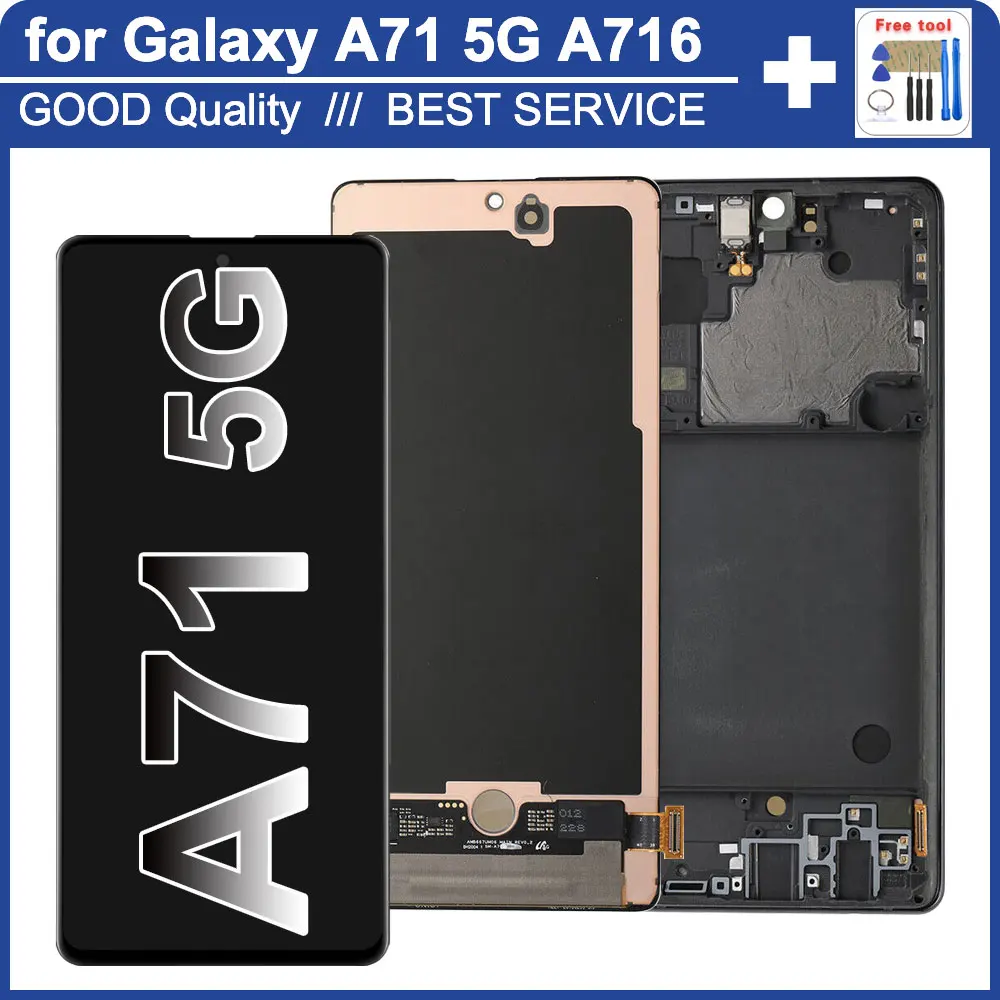 AMOLED-LCD-for-Samsung-Galaxy-A71-5G-A716-LCD-Display-Touch-Screen ...