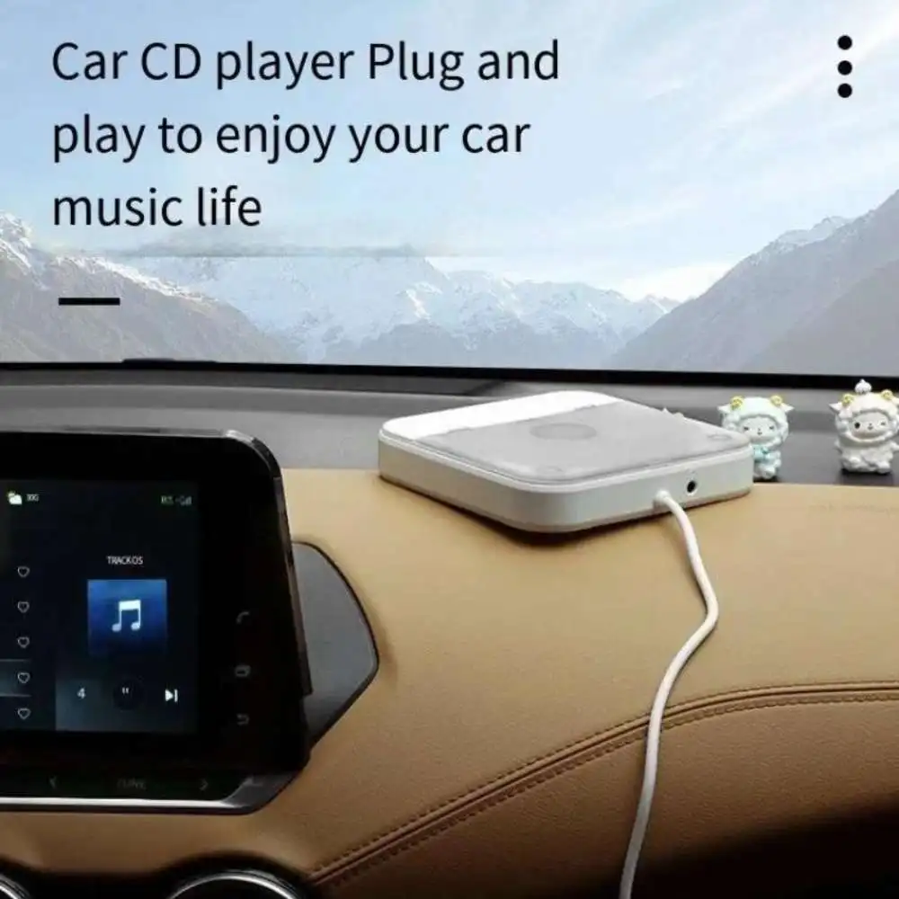 Universele USB-autocd-speler met schokbestendige HiFi-functionaliteit ...