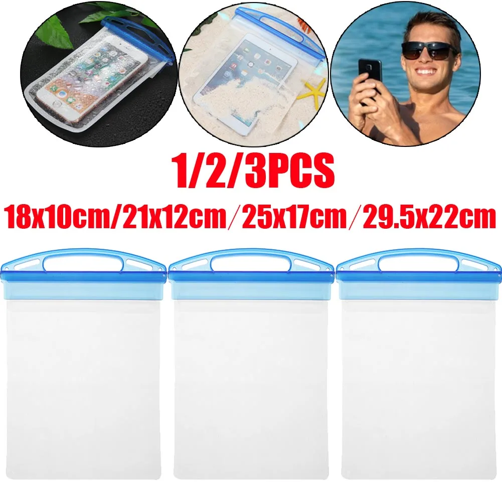 Swimming Phone Bag Anti damage Waterproof Notebook Sleeve Anti drop ...