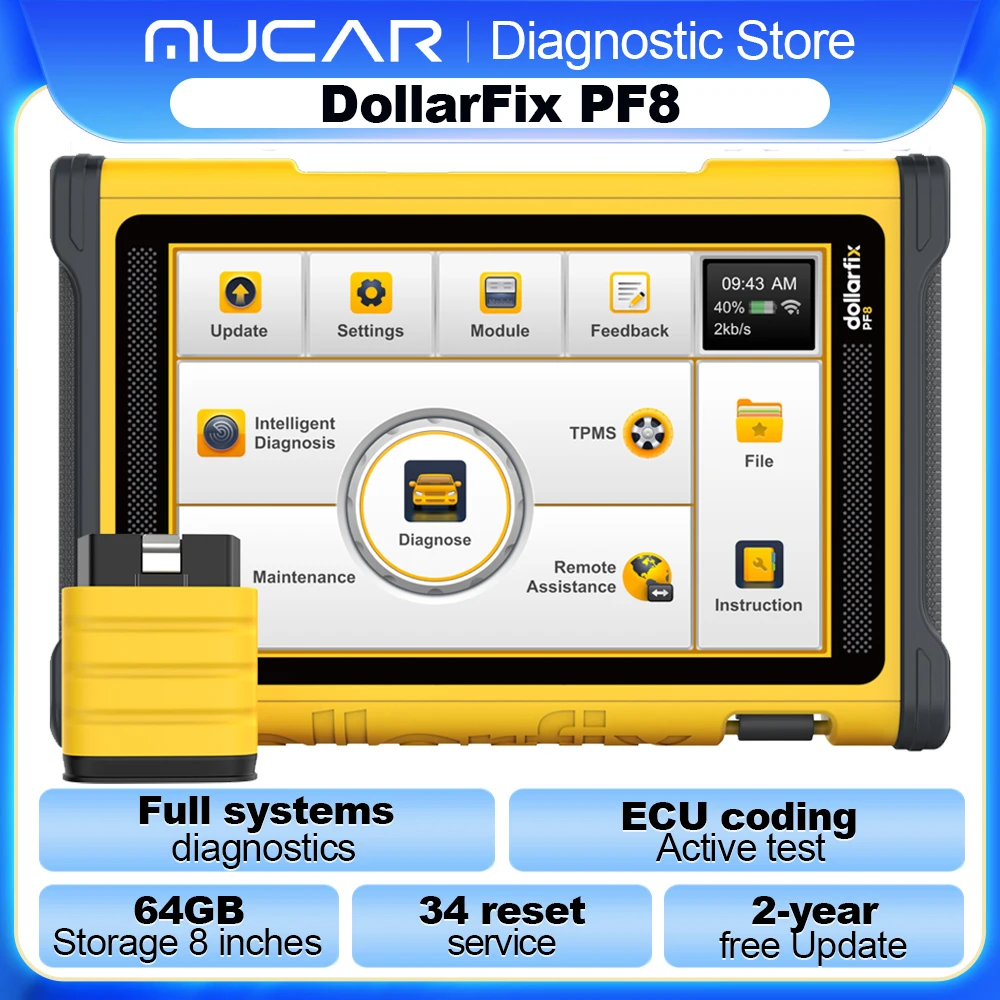 Gobal-Version-DollarFix-PF8-Professional-OBD2-Diagnostic-Tool-OE-Full-System-Obd-2-Scanner-Bi ...