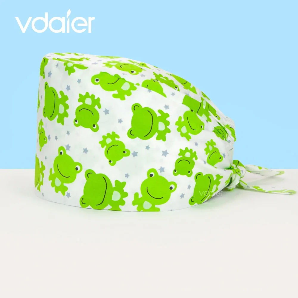 Unisex-operating-room-cap-surgical-cap-cartoon-printing-clinical ...