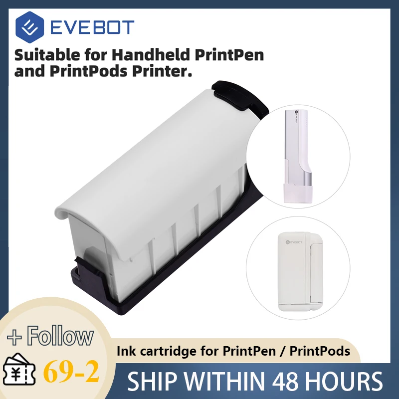 Ink-Cartridge-for-Evebot-PrintPen-PrintPods-Handheld-Printer-Portable ...