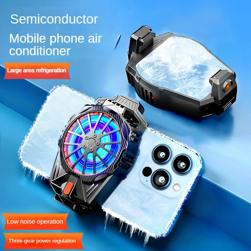 Cell Phone Cooler Portable Mobile Phone Radiator Phone Cooling Fan ...