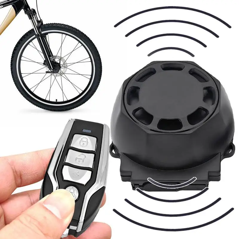 Motorcycle-Bicycle-Alarm-122dB-Loud-Vibration-Sensing-Wireless-Anti ...