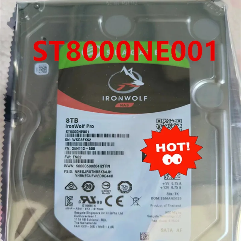 New-Original-HDD-For-Seagate-8TB-3-5-SATA-6-Gb-s-256MB-7200RPM-For ...