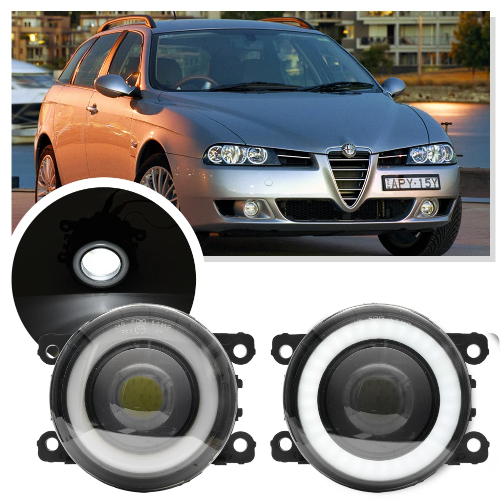 LED-JDM-Fog-Light-DRL-For-Alfa-Romeo-156-159-Giulia-Stelvio-Spider-939 ...