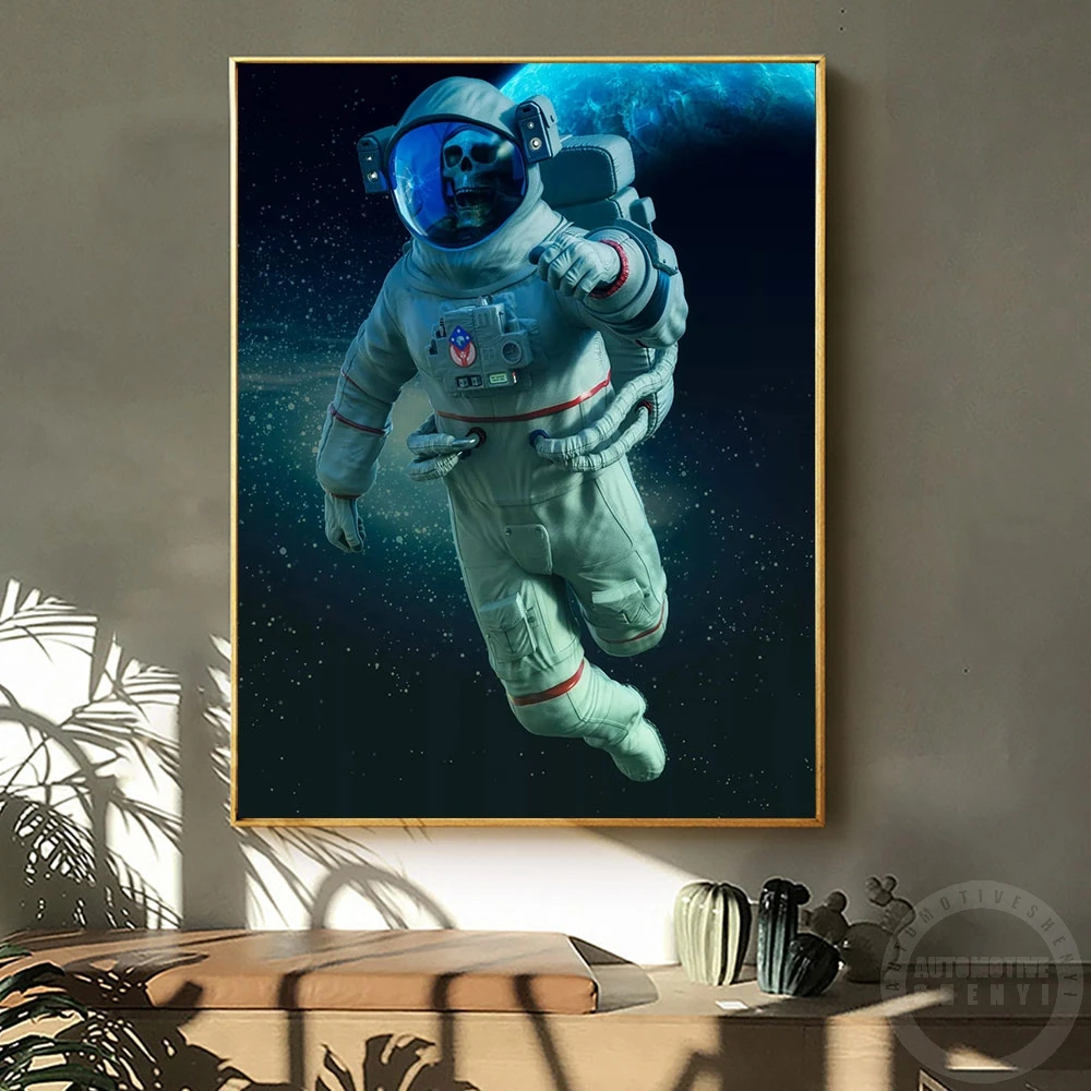 Space Astronaut Skeleton