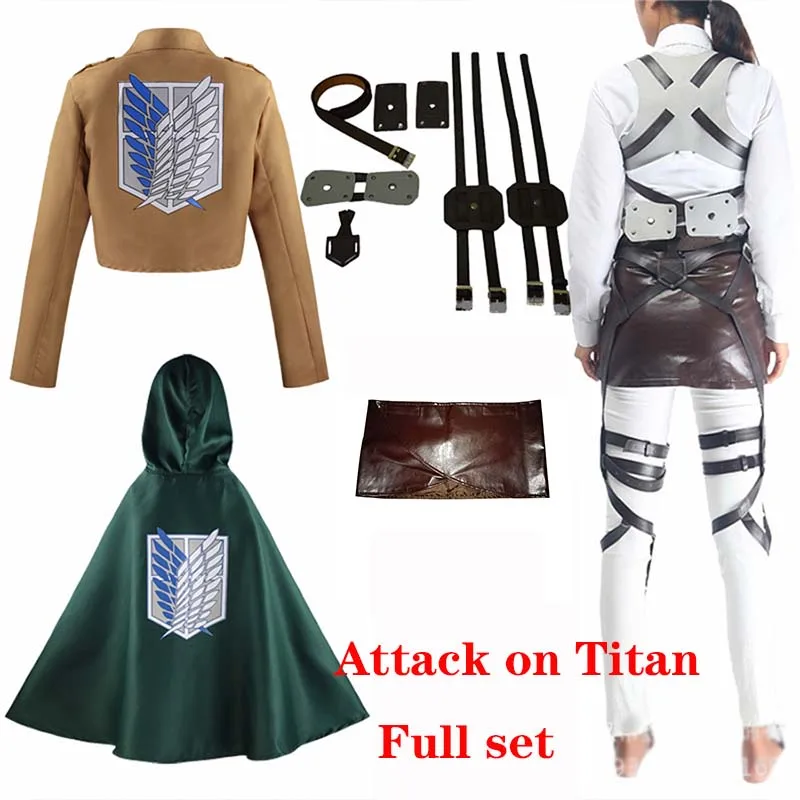 Attack Titan Shingeki Kyojin Costume Cosplay | Attack Titan Harness ...
