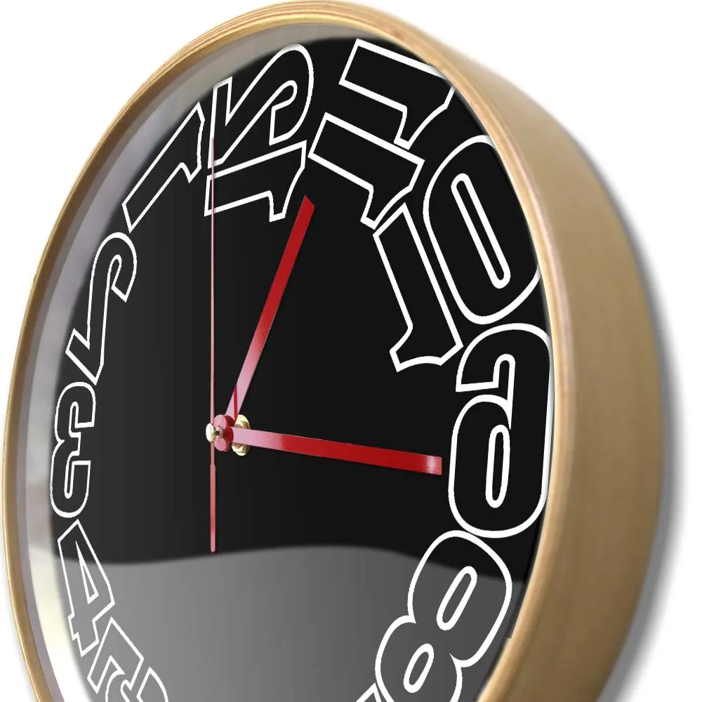 Counterclockwise Clock