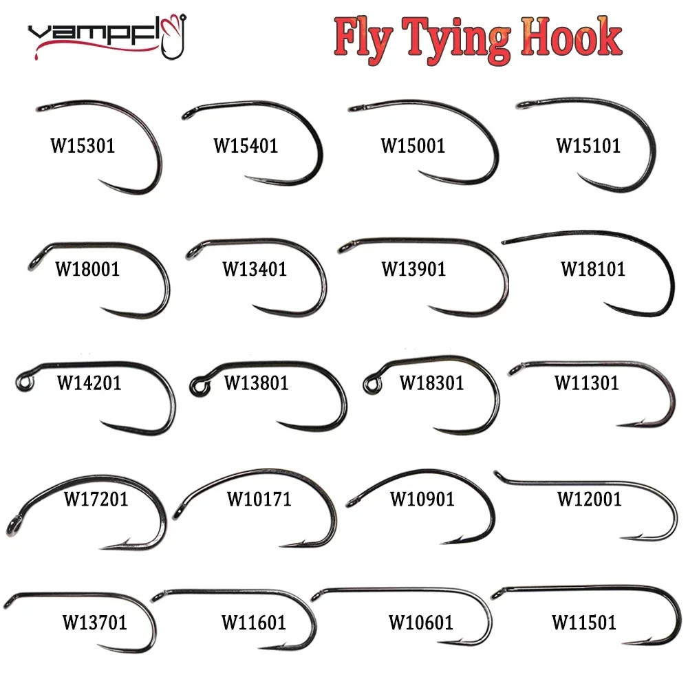 200pcs-Barbed-and-Barbless-Fishing-Fly-Hook-Nymphs-Pupa-Egg-Fly-Dry-Fly ...