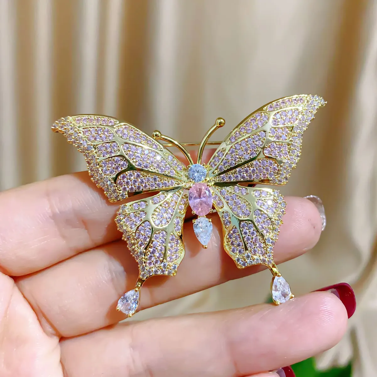 SUYU-Autumn-New-Popular-Fashion-Butterfly-Brooch-Women-s-Luxury-Brooch ...