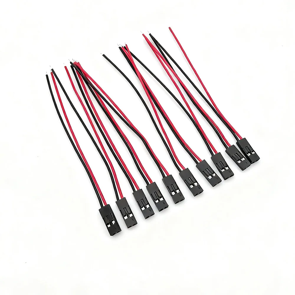Conector de cables de puente hembra de 2 pines, paso de 2,54mm, con ...