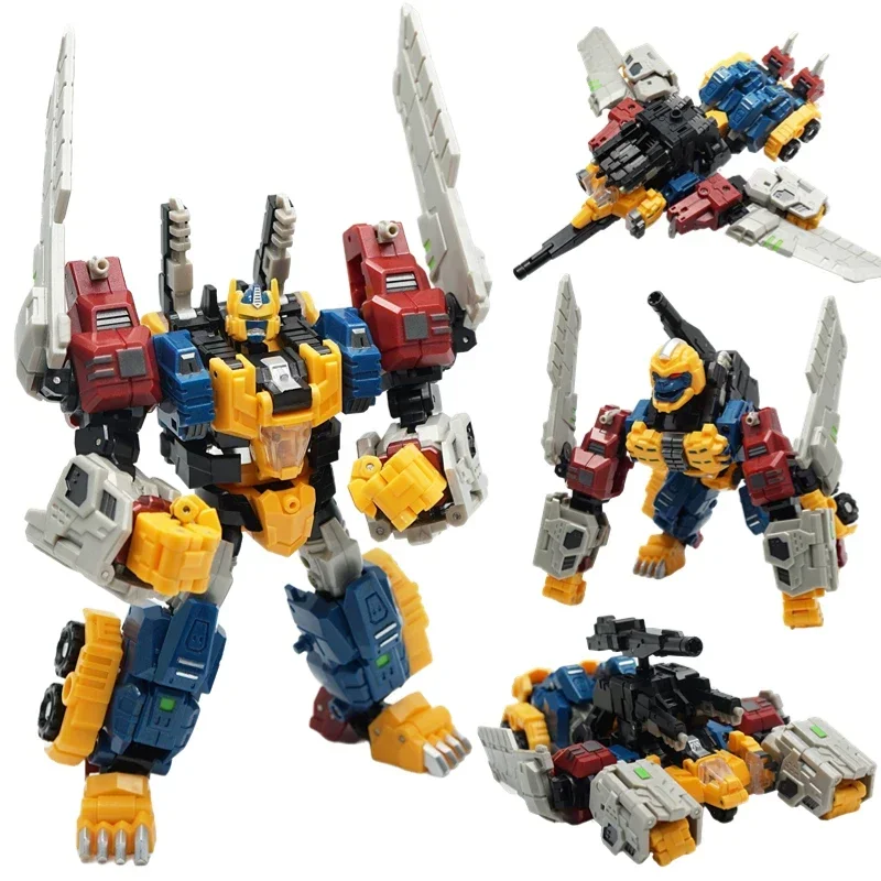 Juguetes-de-transformaci-n-figuras-de-acci-n-de-Robot-de-cuatro-formas ...