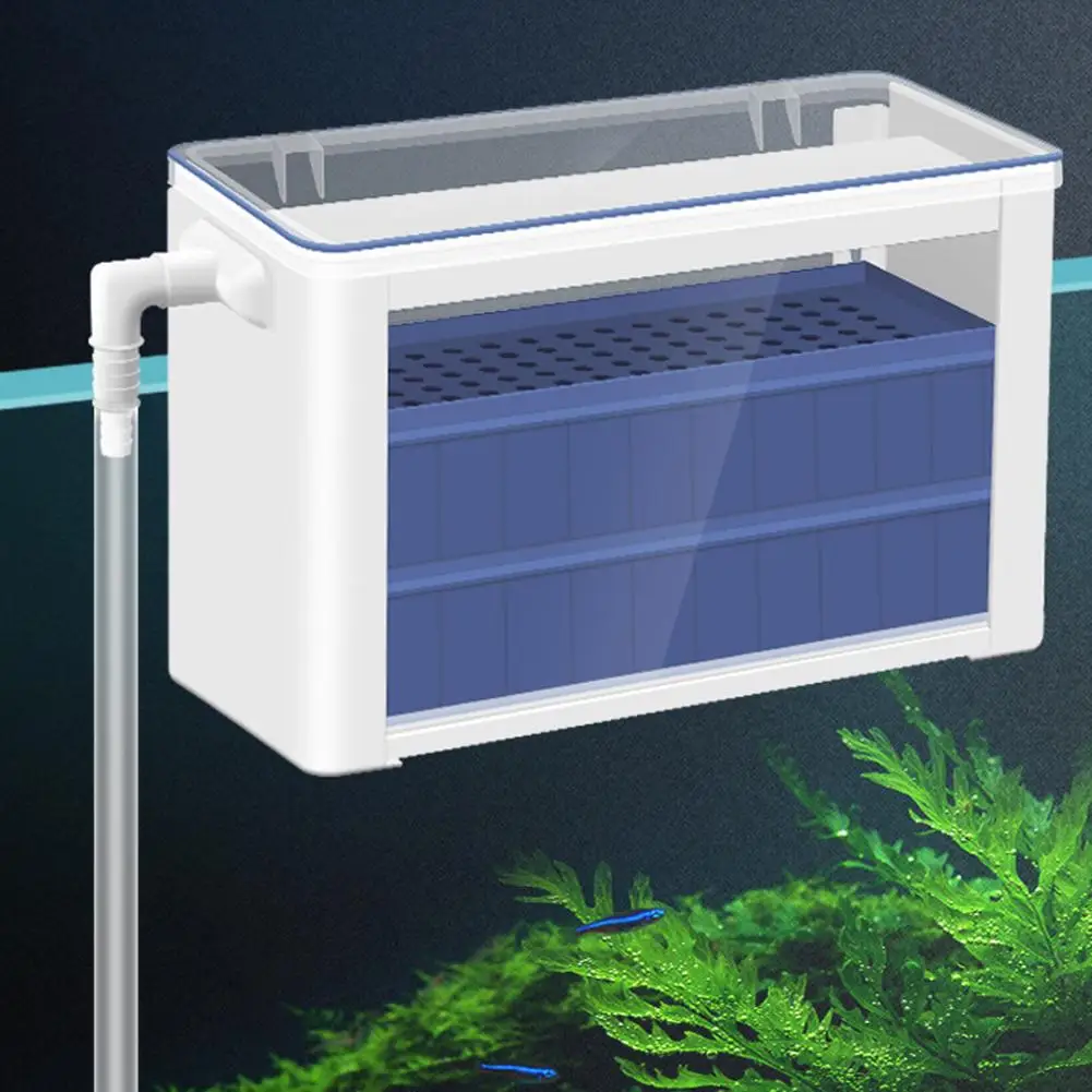 Fishbowl-Water-Curtain-Filter-Box-With-3-in-1-Upper-Filter-Low-water ...