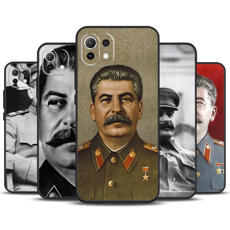 Stalin Soviet Union Case For POCO X6 Pro M6 X5 X3 Pro M5s F3 F5 Xiaomi ...