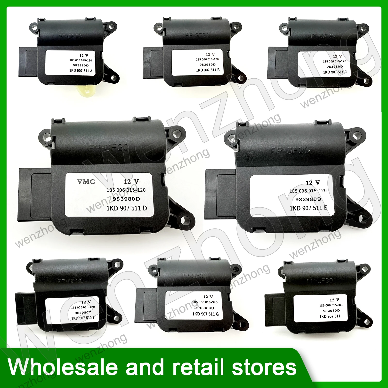 For Tiguan Jetta CC Octavia Golf Touran evaporation box motor Air ...