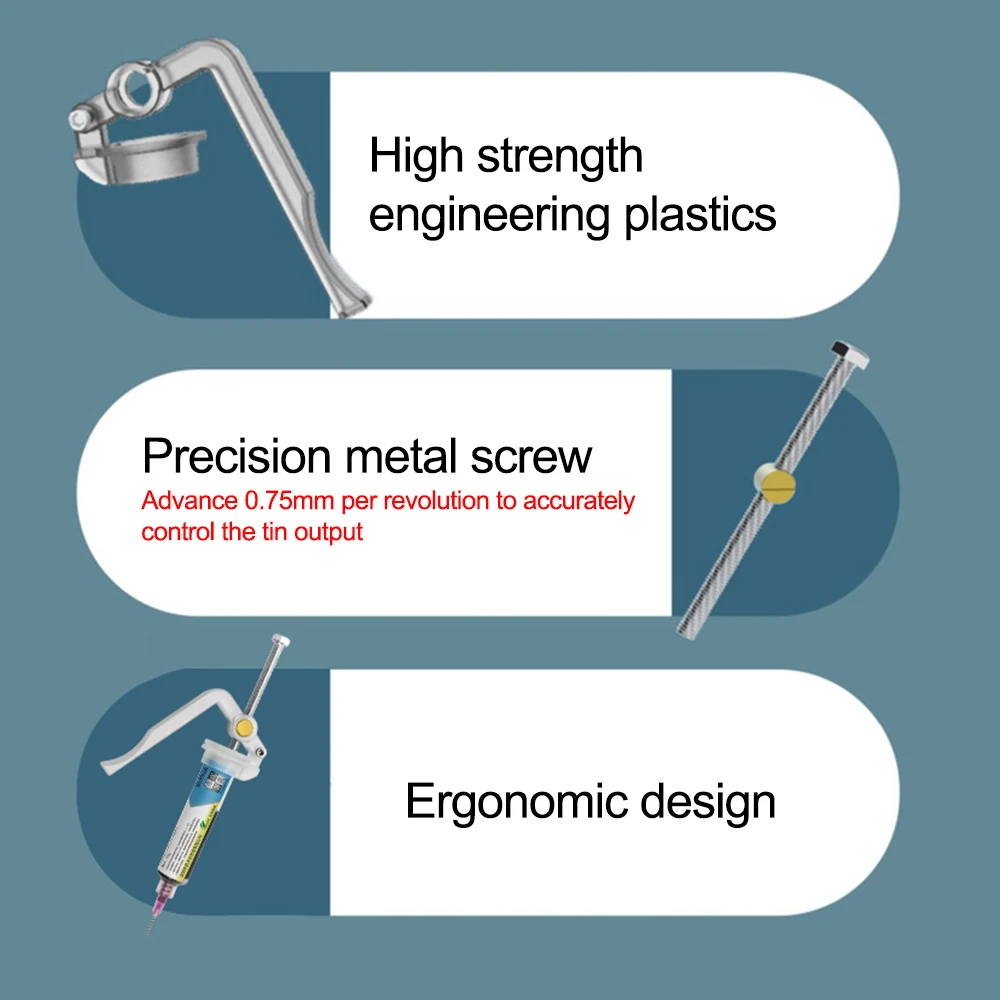 Solder Paste Syringe Extruder | Solder Paste Extruder Kit | Soldering ...