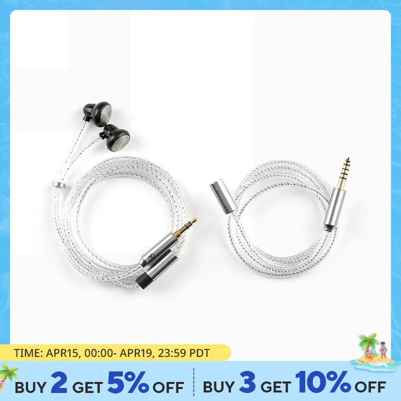 Temperament-X10-Head-Plug-Earphones-In-Ear-HIFI-Wired-Flat-16mm-Headset ...