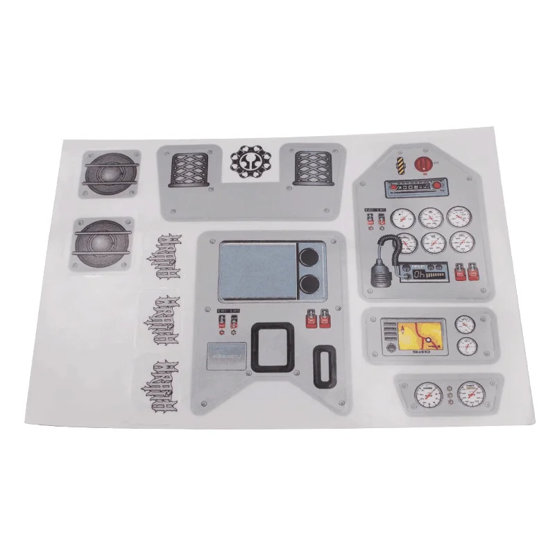 1/10 RC Crawler Axial Racing Interior seat Steering sticker AX31328 ...