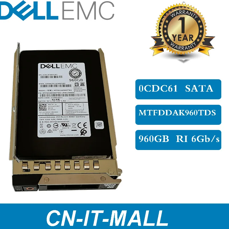 Dell-EMC-960GB-SAS-12Gbps-de-leitura-intensiva-MDTFDDAK960TDS-0CDC61 ...
