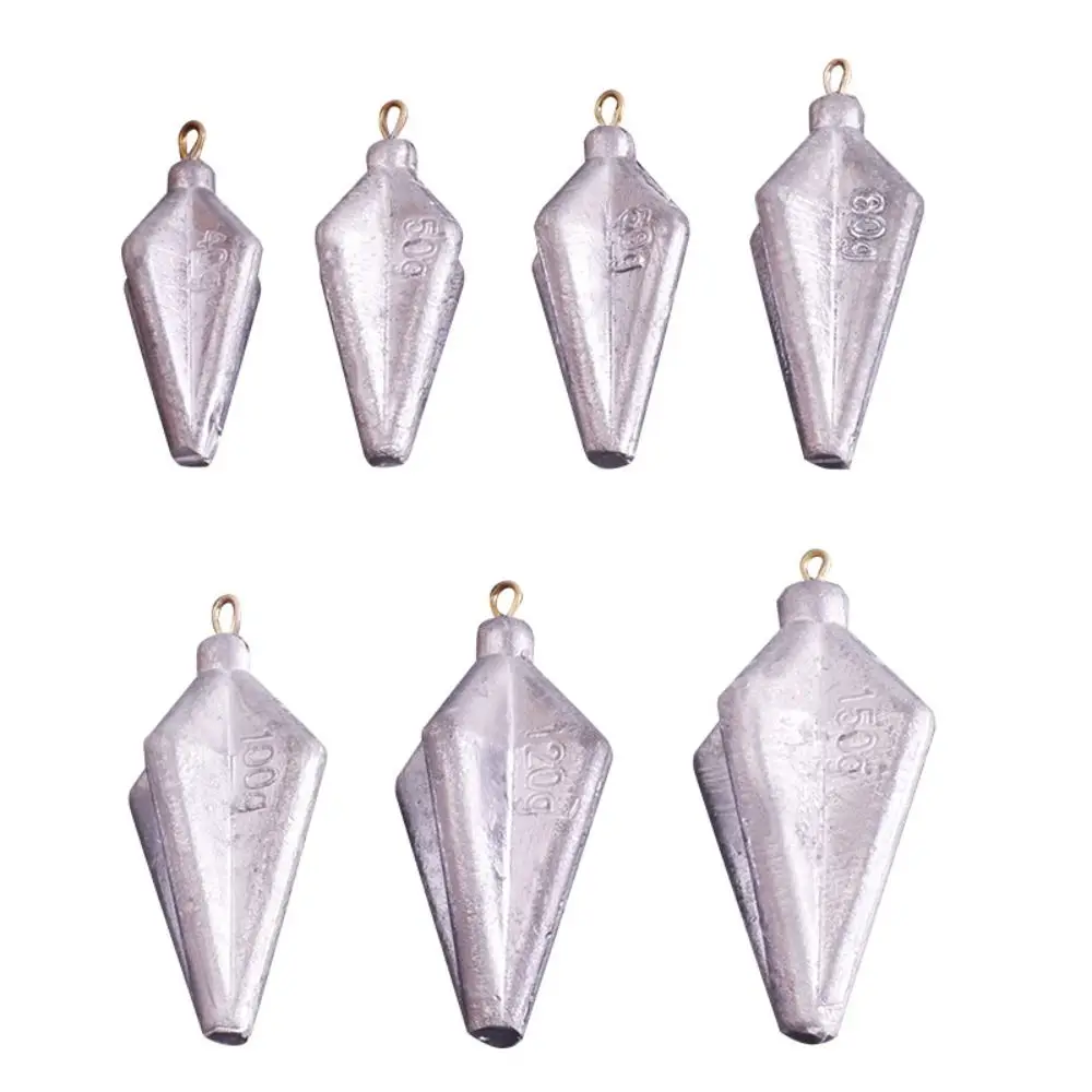 Hollow-Lure-Lead-Popcorn-shaped-Fishing-Lead-Sinkers-Weights-10g-150g ...